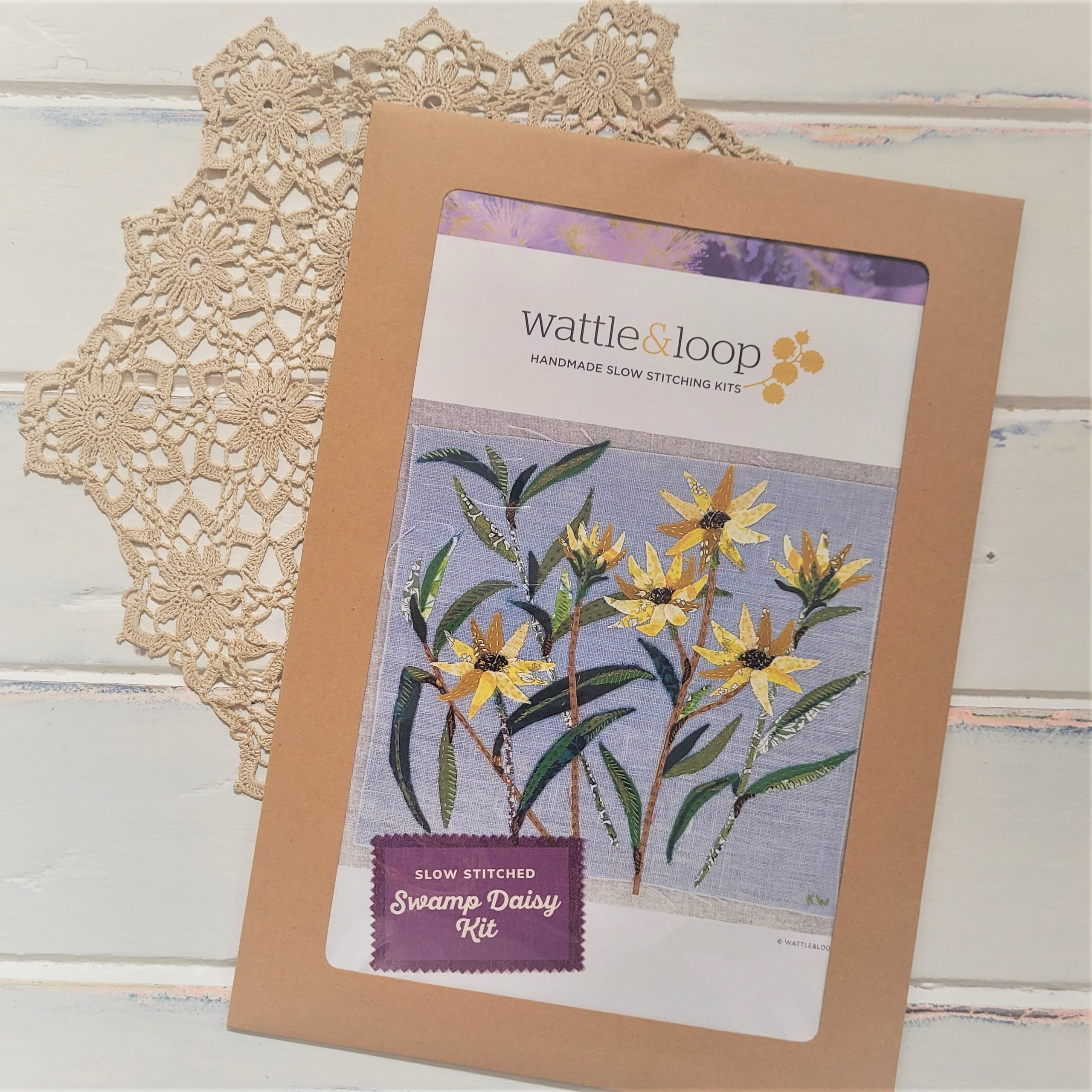 Wattle & Loop Slow Stitching Kit | Yarn by the River