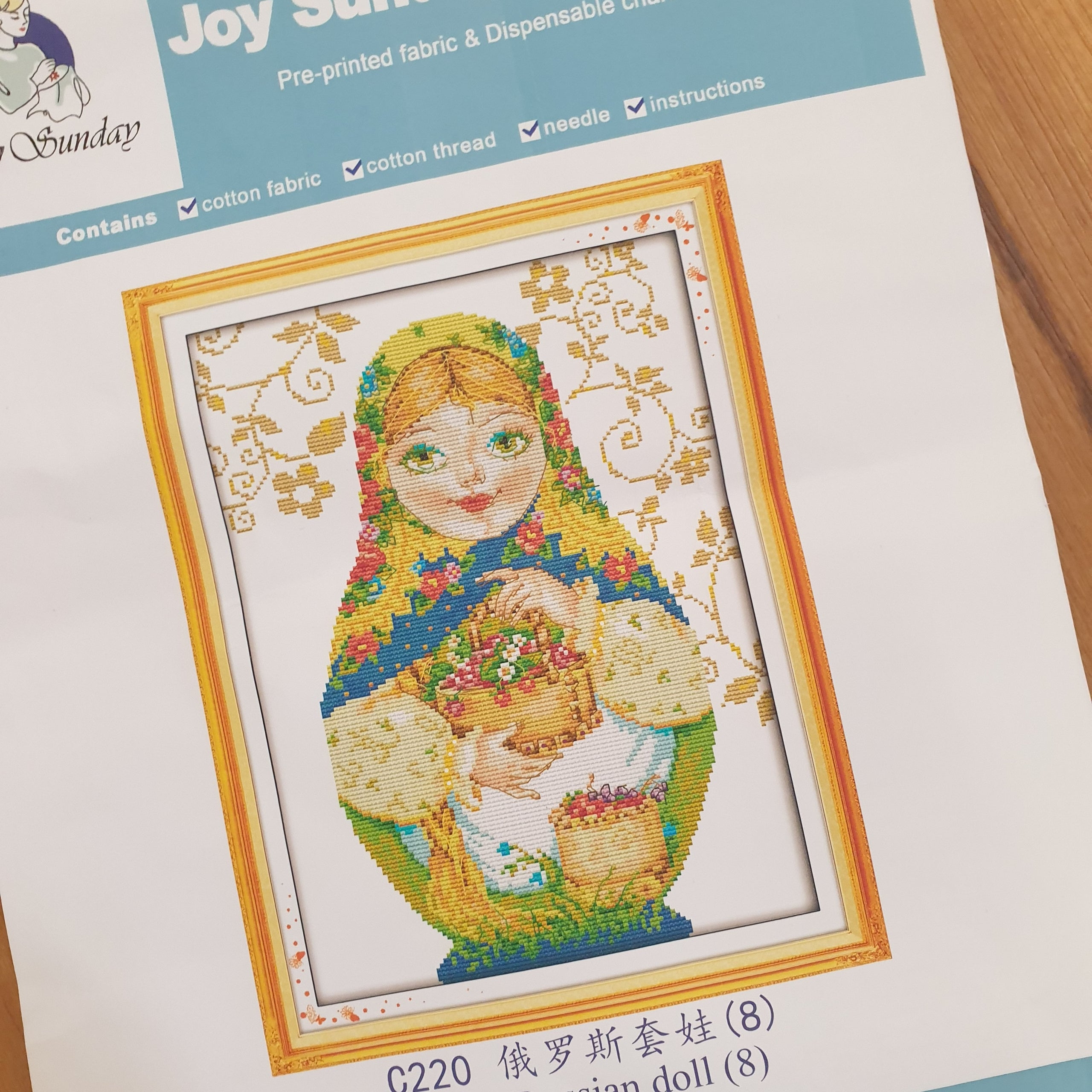 Joy sunday cross stitch store